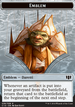 Daretti, Ingenious Iconoclast (Commander / EDH MTG Deck)